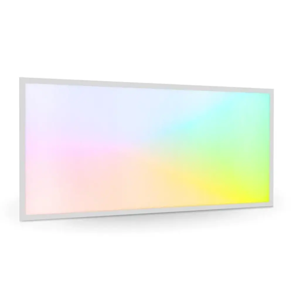 LED Panel 120x60cm RGB + 3000K, 4000K und 6000K 48W mit Fernbedienung ...