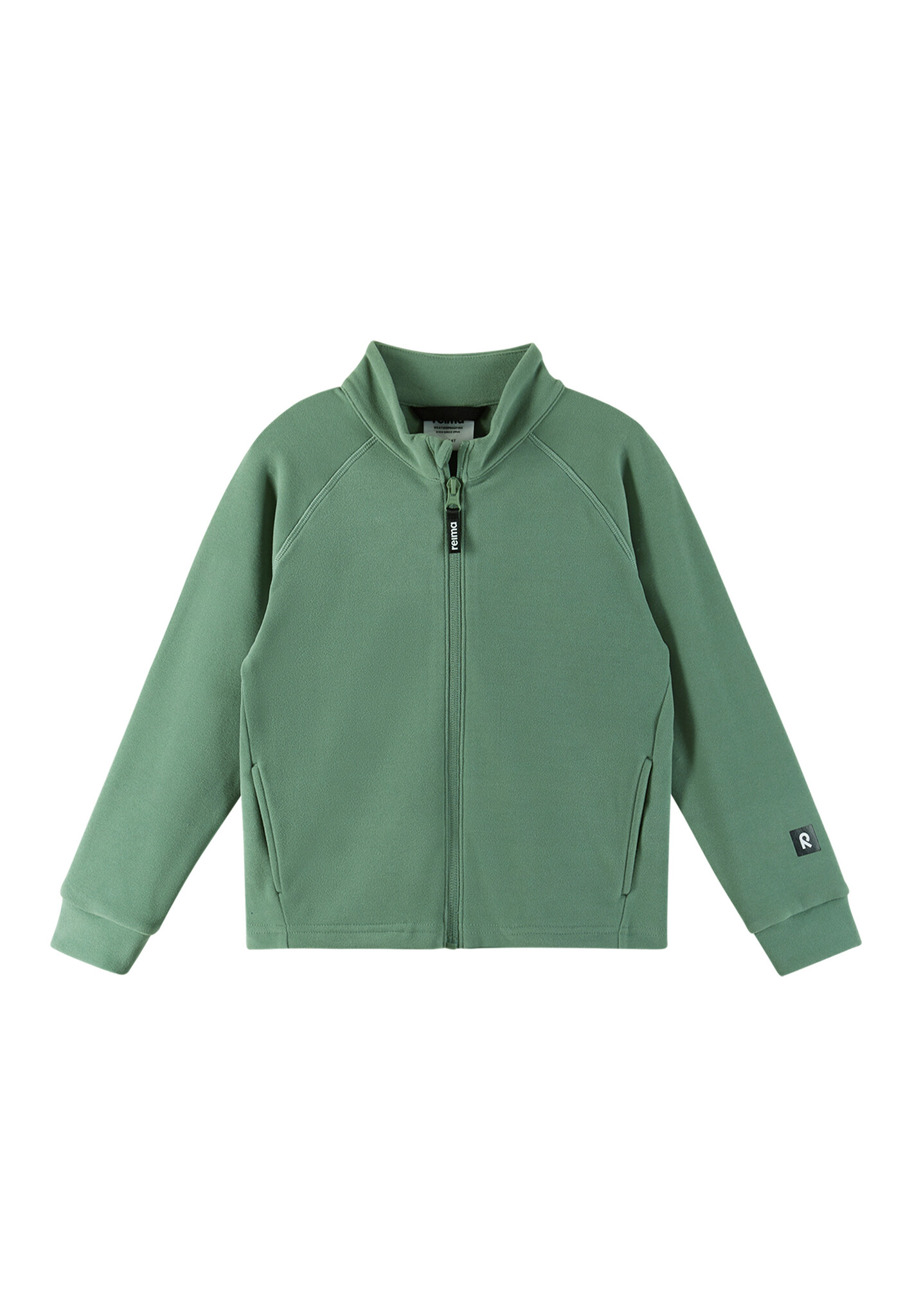 Reima Kinder Fleecejacke Tarpeen Green Clay - KidsDream.ch