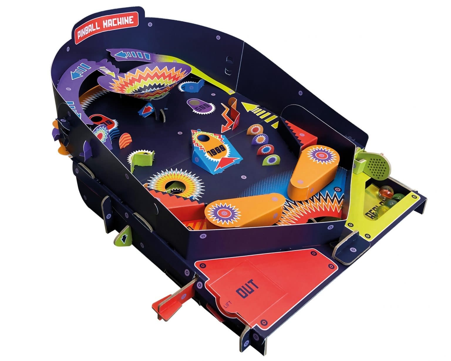 Pinball Machine - Build Your Own - Celebrations and Toys