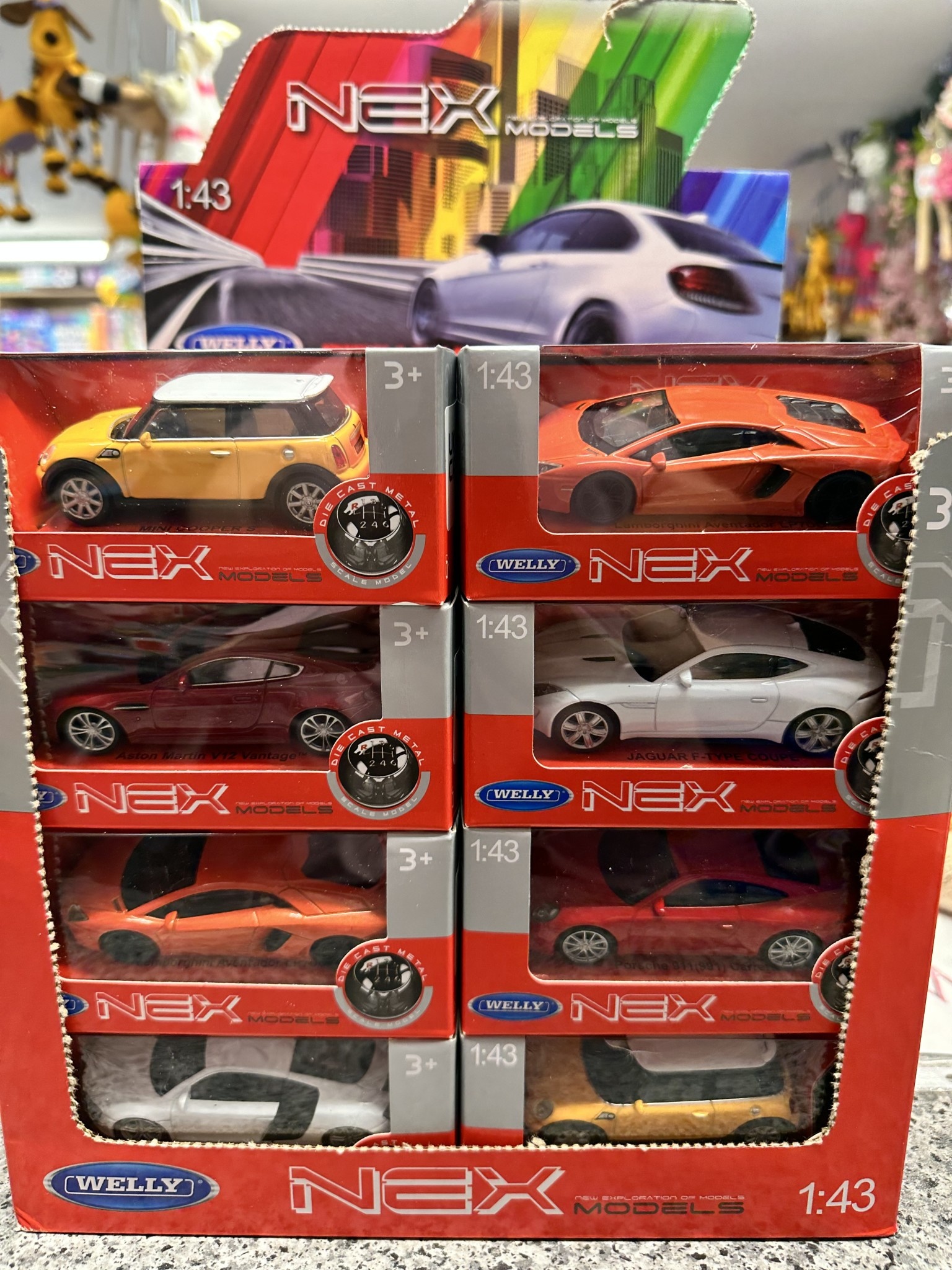 Die Cast Cars 1:43 - Assorted - Celebrations and Toys