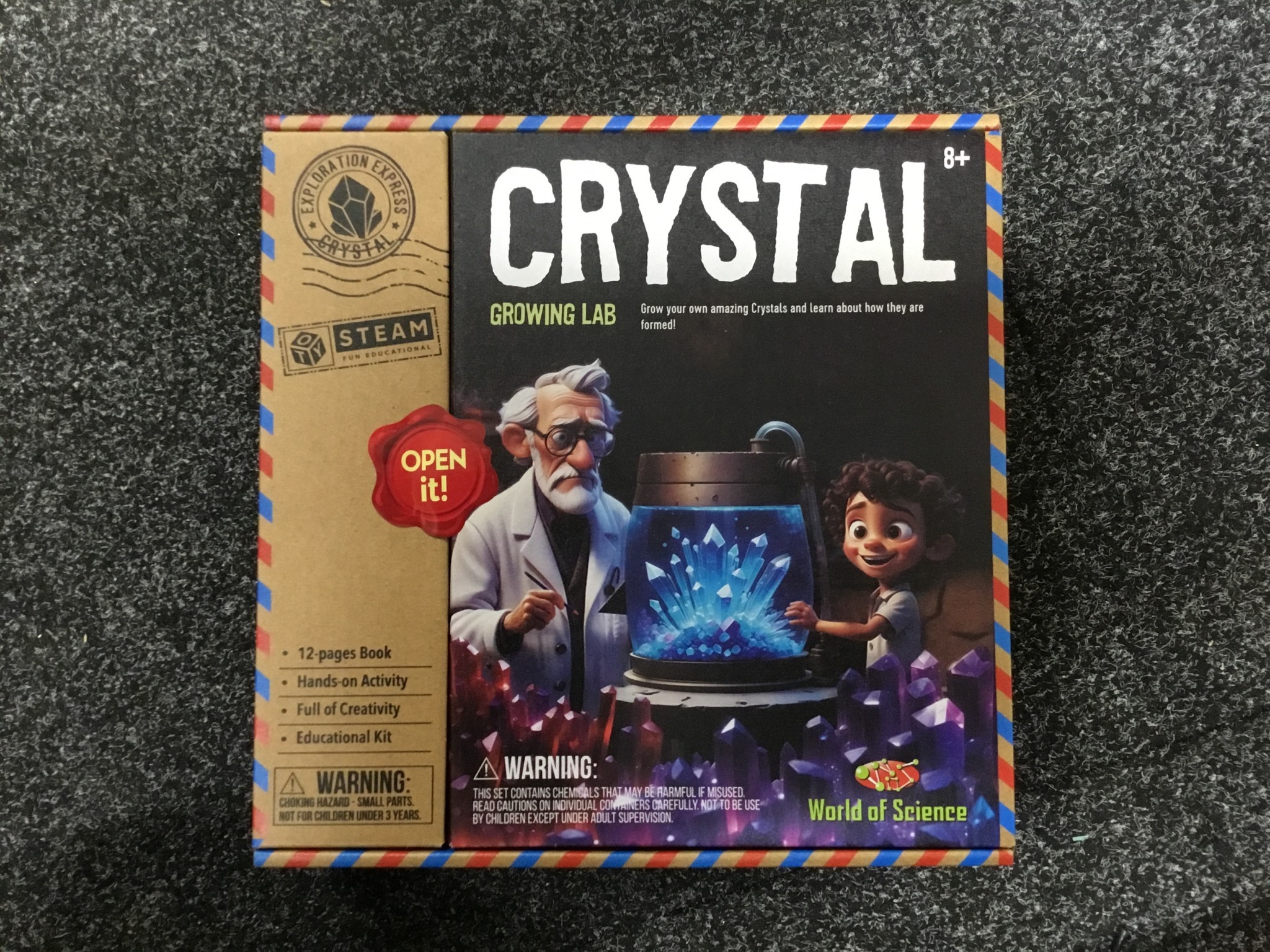 STEAM Crystal Growing Lab - Celebrations and Toys