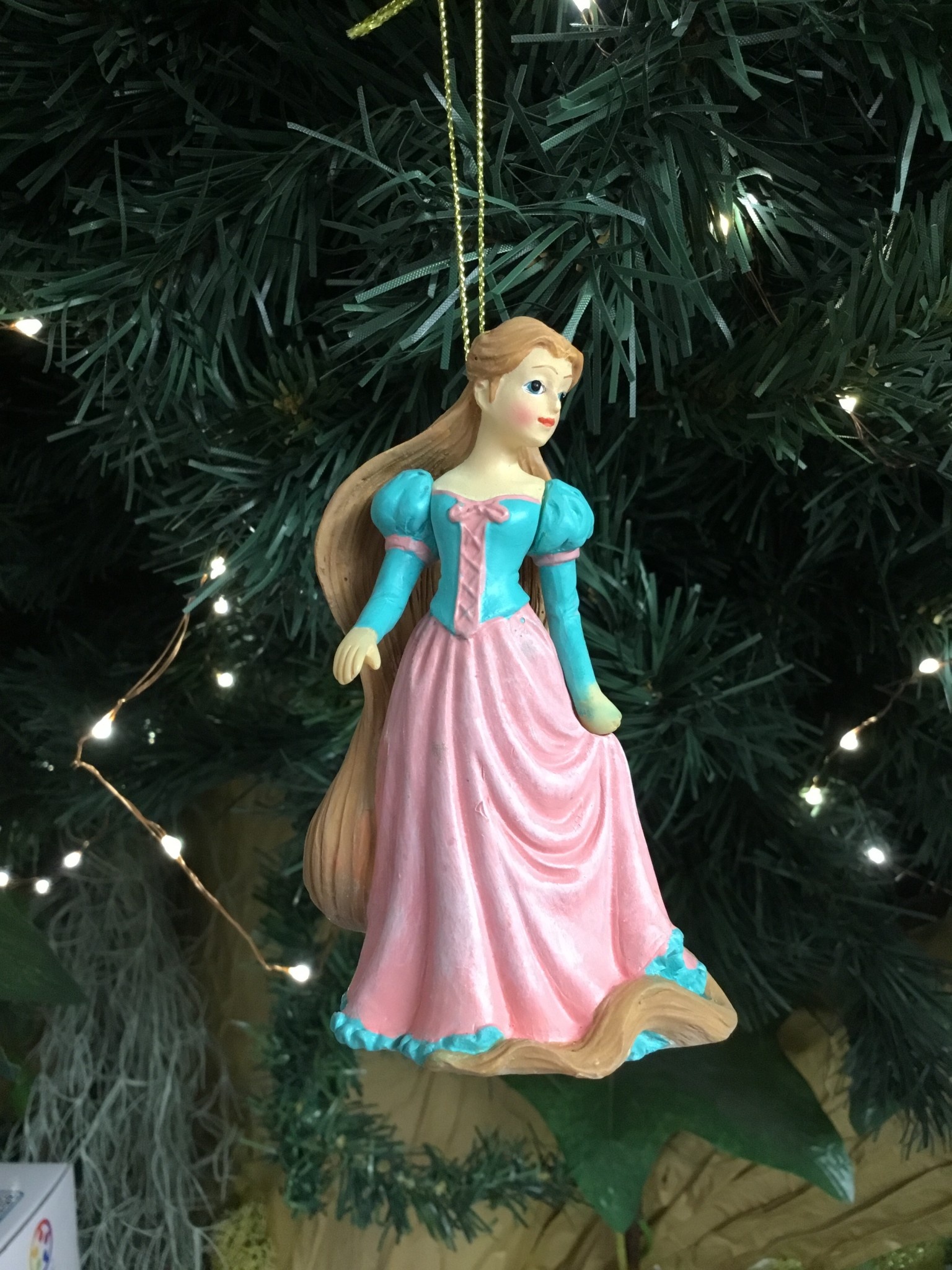 Resin Rapunzel Hanging Figurine - Celebrations and Toys