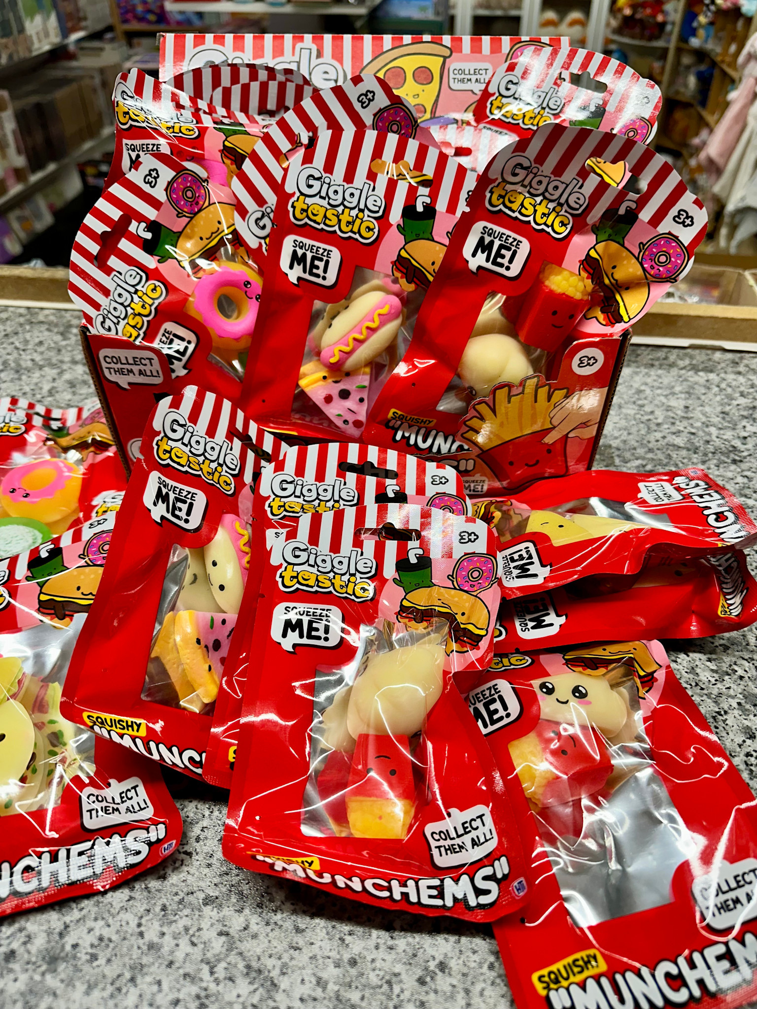 Giggle Tastic Squishy Munchems (4 assorted, sold separately ...