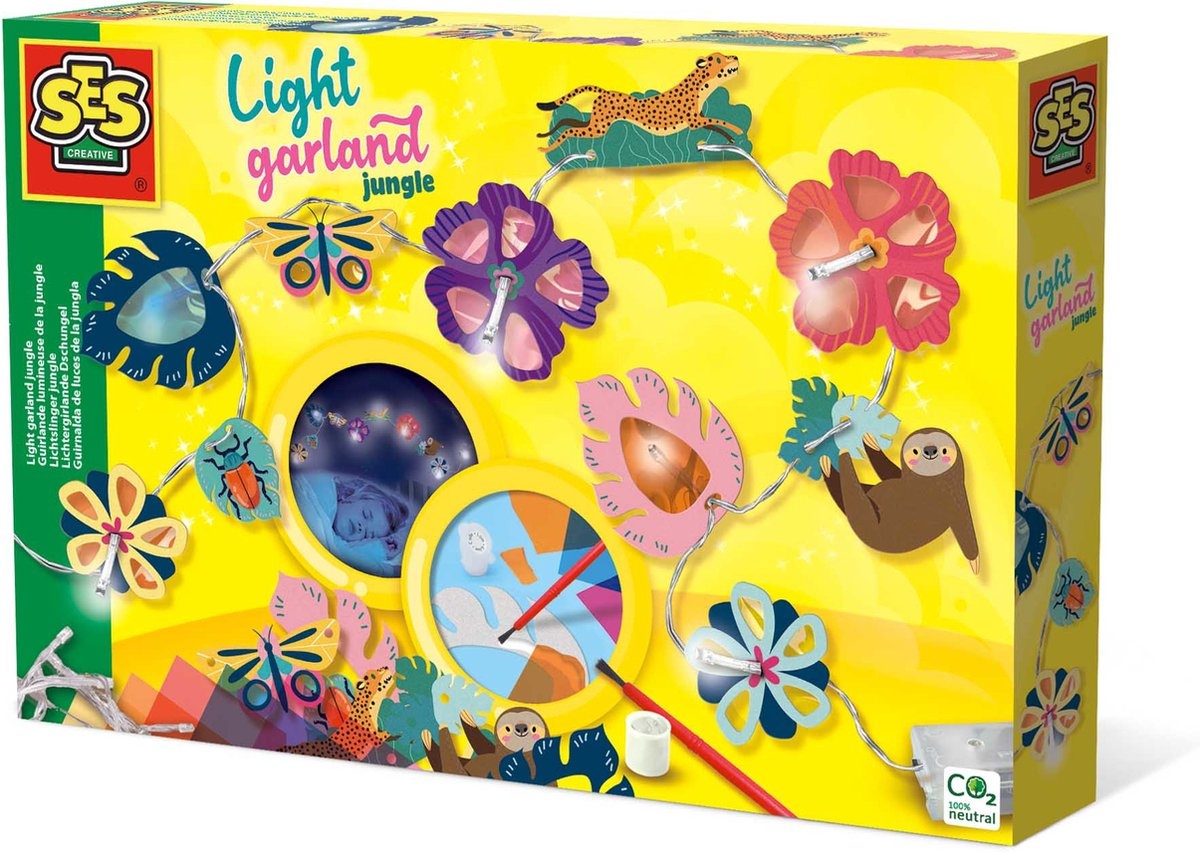 SES Light Garland Jungle LED