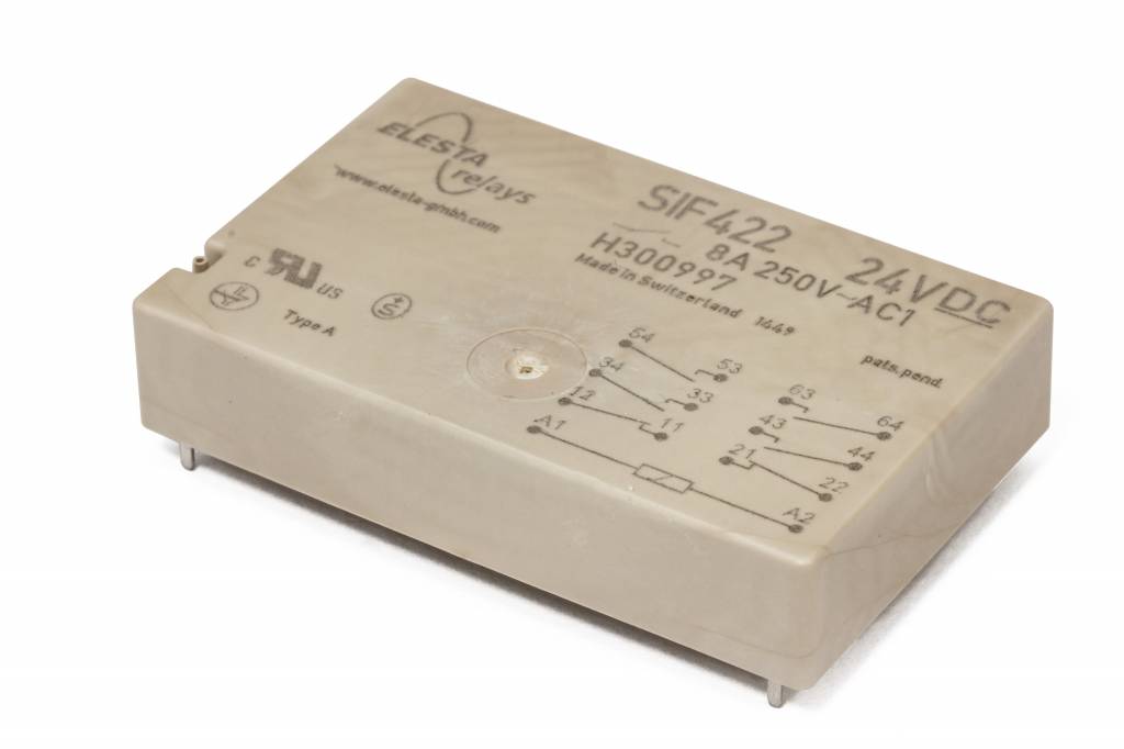 ELESTA relays - SIF422 - ELESTA product overview - Standard products 12 ...