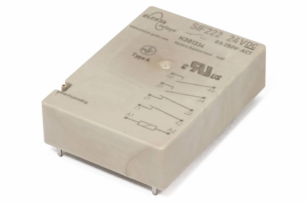 ELESTA relays - SIF 222 - ELESTA product overview - Standard products ...