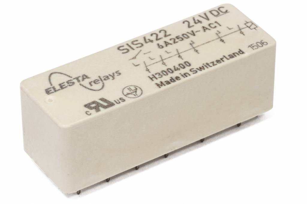 ELESTA relays - SIS 422 - ELESTA product overview - Standard products ...