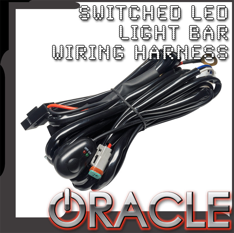 ORACLE Lighting Switched LED Light Bar Wiring Harness - 2 Pin Deutsch ...