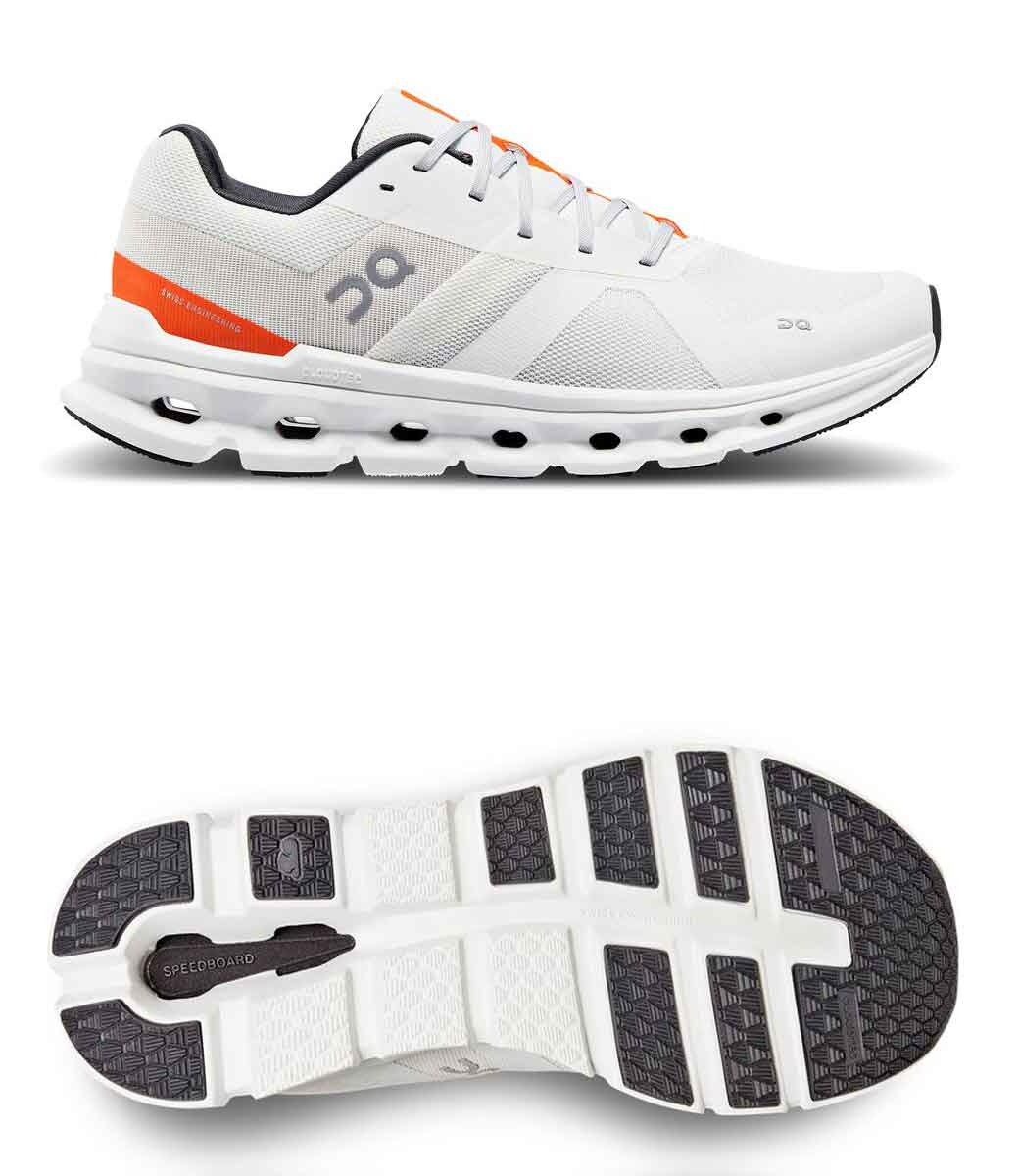 Cloudrunner Men | Undyed-White|Flame - VS sport