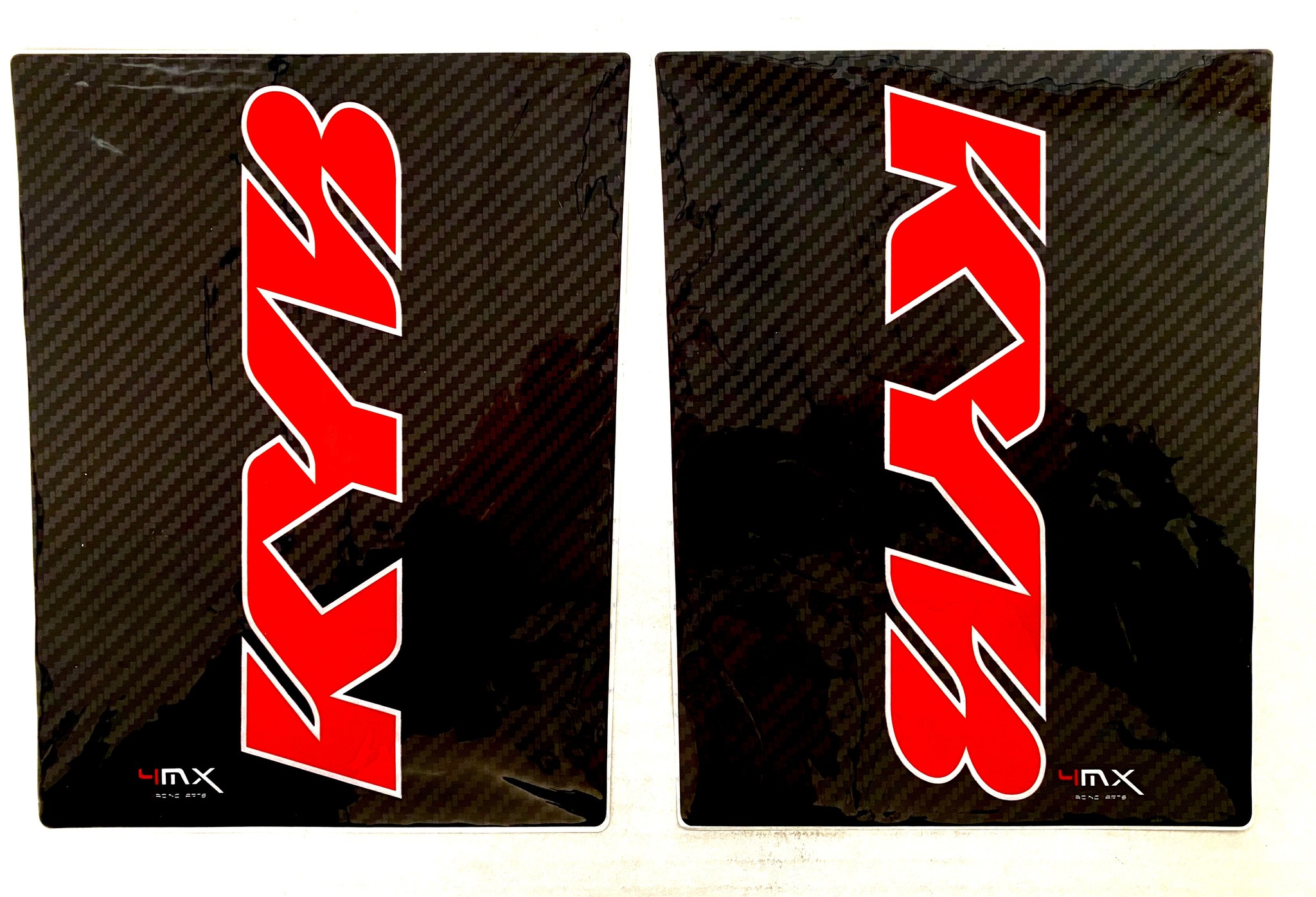4MX Stickerset Gabel Aufkleber Fork Decal KYB Carbon - www.mxstore.at