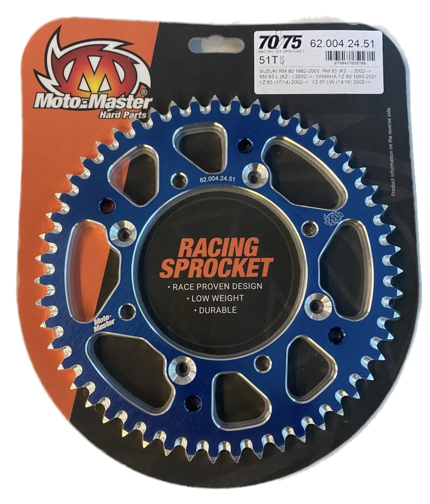 Motomaster 7075 Racing MX Kettenrad für Yamaha YZ85 Bj. 02-19 - www ...