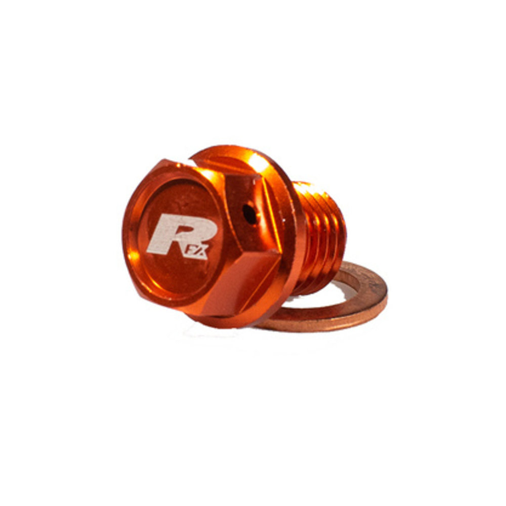 RFX Racing Magnetische Öl Ablassschraube Orange M12 x 12 mm x 1,50 ...