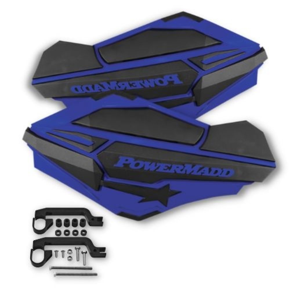 Powermadd Sentinel Handschützer Kit blau schwarz - www.mxstore.at
