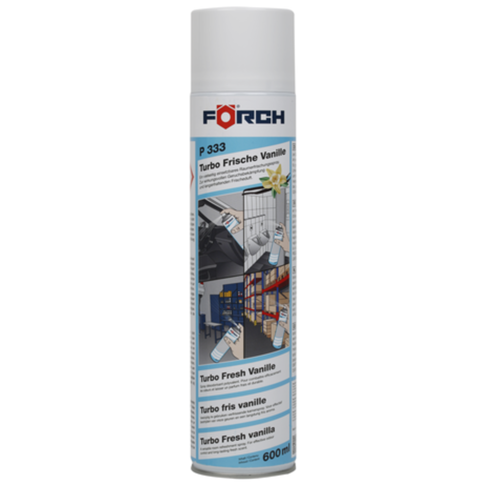 Förch Qualitäts Turbo Frische P333 Raumerfrischungsspray 600ml Vanille ...