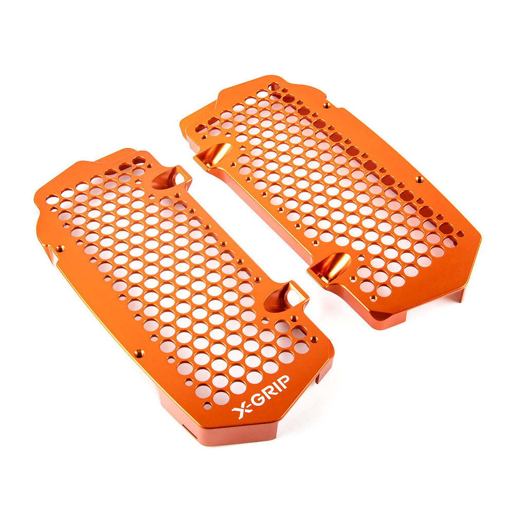 X-Grip Kühlerschutz - Radiator Guard Set KTM EXC (F) SX (F) ab Modell ...