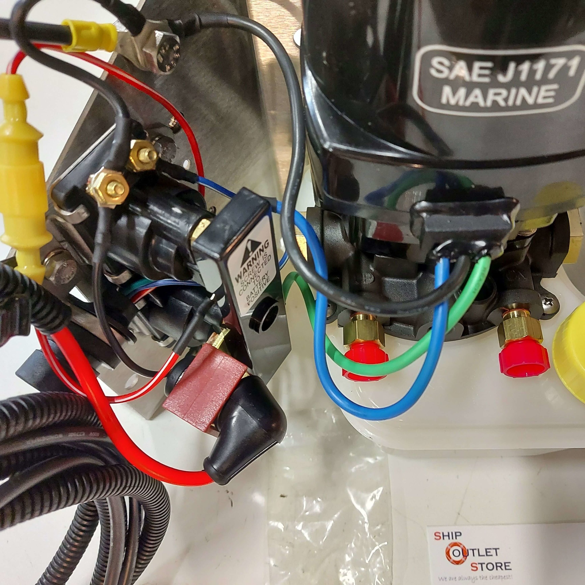 Boat Parts Mercruiser Tilt Trim Pump Motor SAE J1171 Complete With Boat Parts Mercruiser Tilt Trim Pump Motor SAE J1171 Complete With