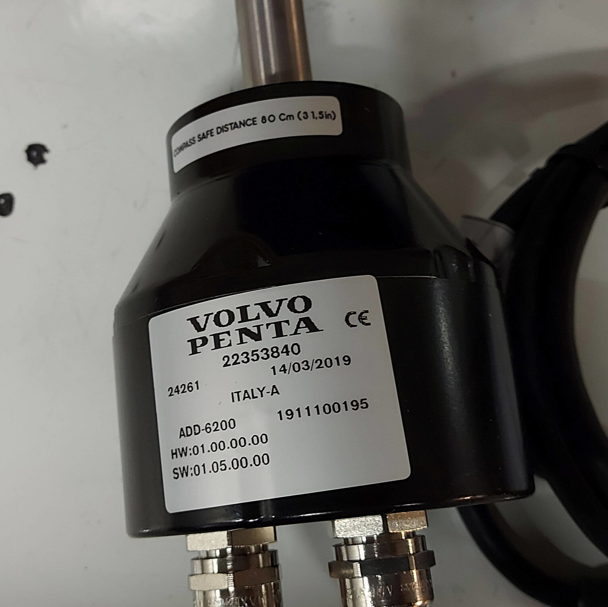 Stuurwiel naaf Volvo Penta 23408505