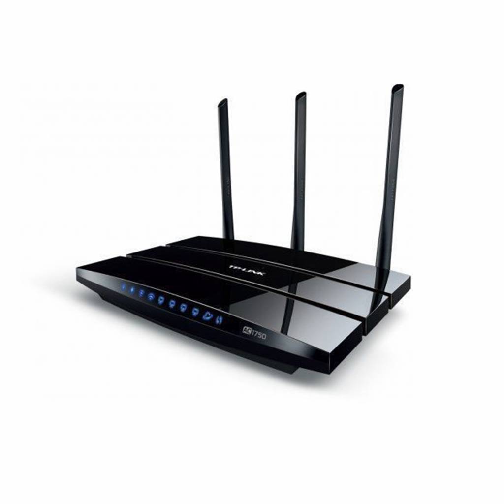 TP-Link AC1750 1750 Mbps 4-Port 1000 Mbps Wi-Fi 802.11ac Router (Archer ...