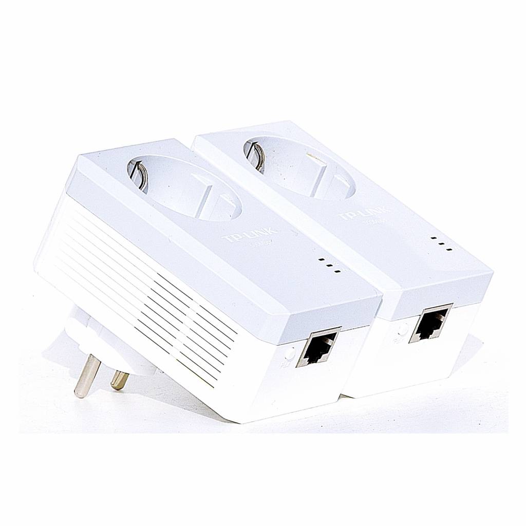 TP-LINK TL-PA4010P KIT 500Mbps Powerline Adapter Netzwerkadapter 2-Set ...