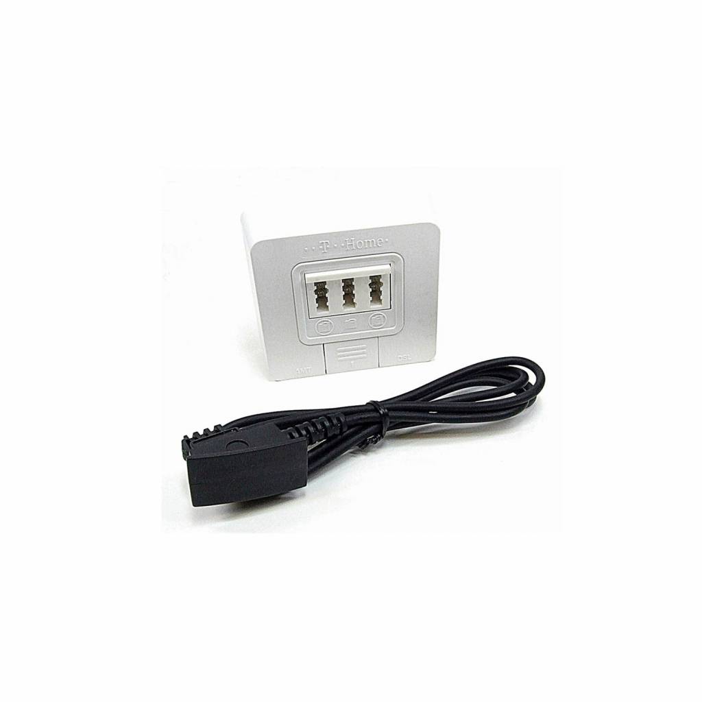 Original DSL Splitter T-Home für VDSL und ADSL inkl. TAE Telefonkabel ...