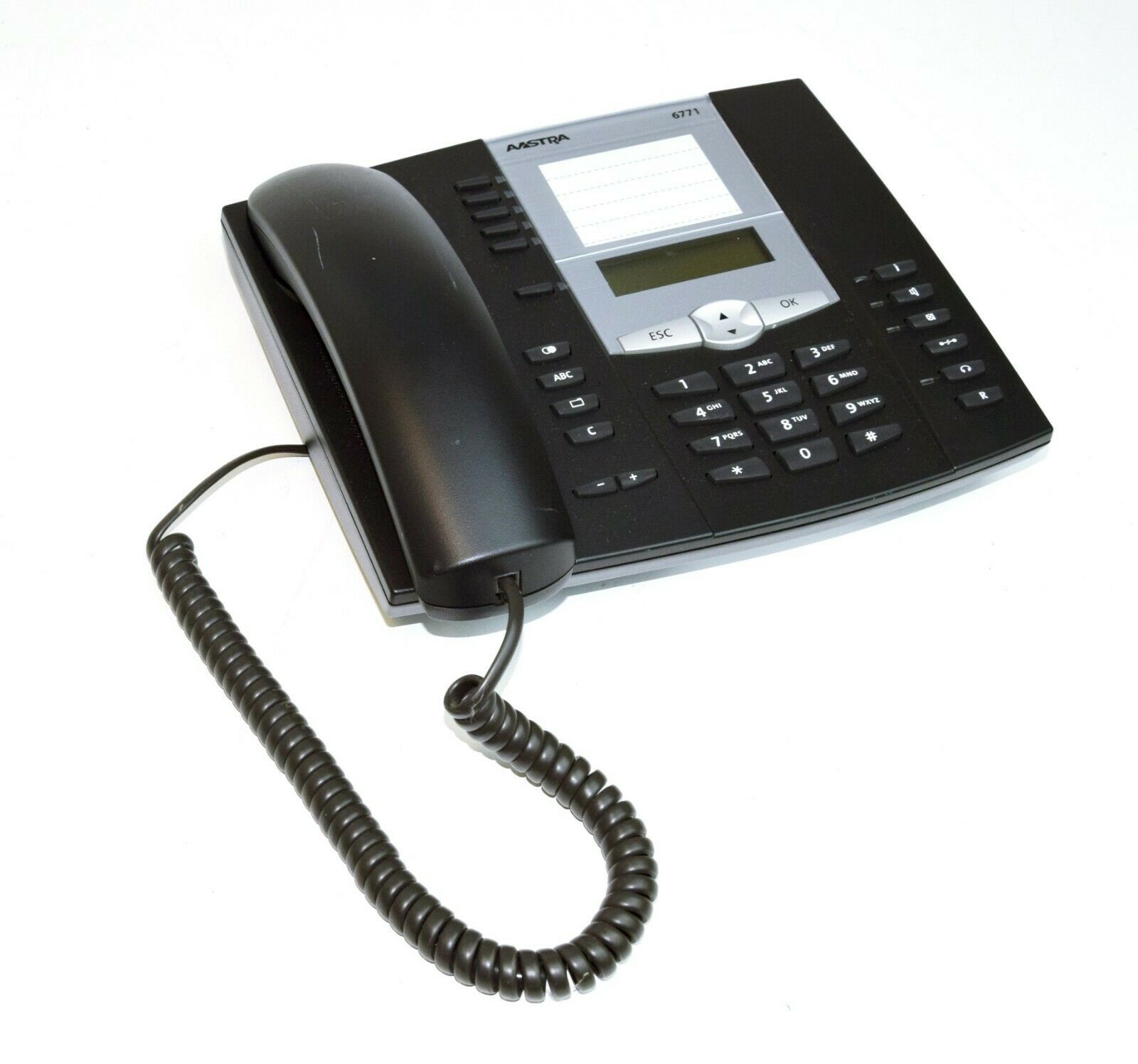 DeTeWe Aastra 6771 Sistema de teléfono OpenPhone 71 negro para OpenCom ...