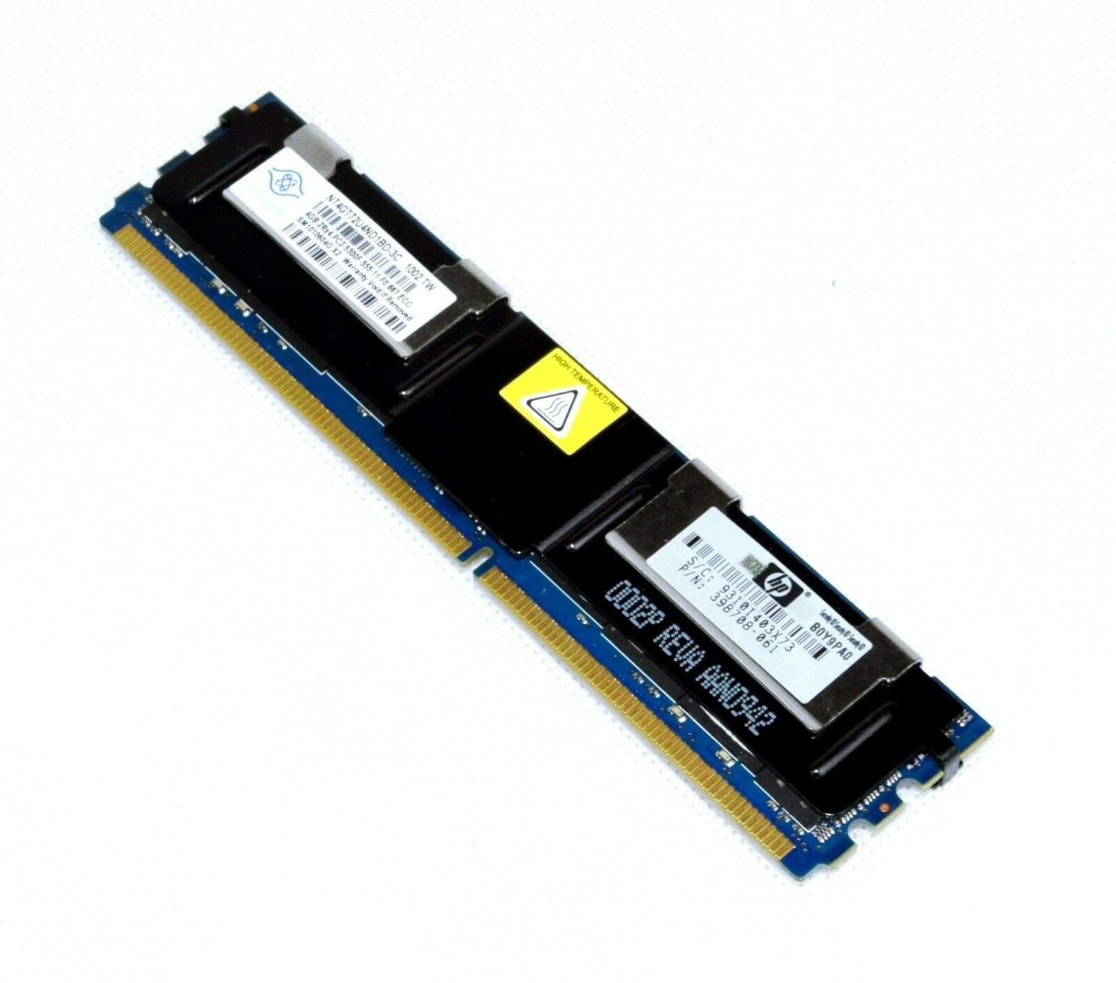 Nanya NT4GT72U4ND2BD-3C PC2-5300F FB-DIMM 4GB Ram Memory - BuyGreen