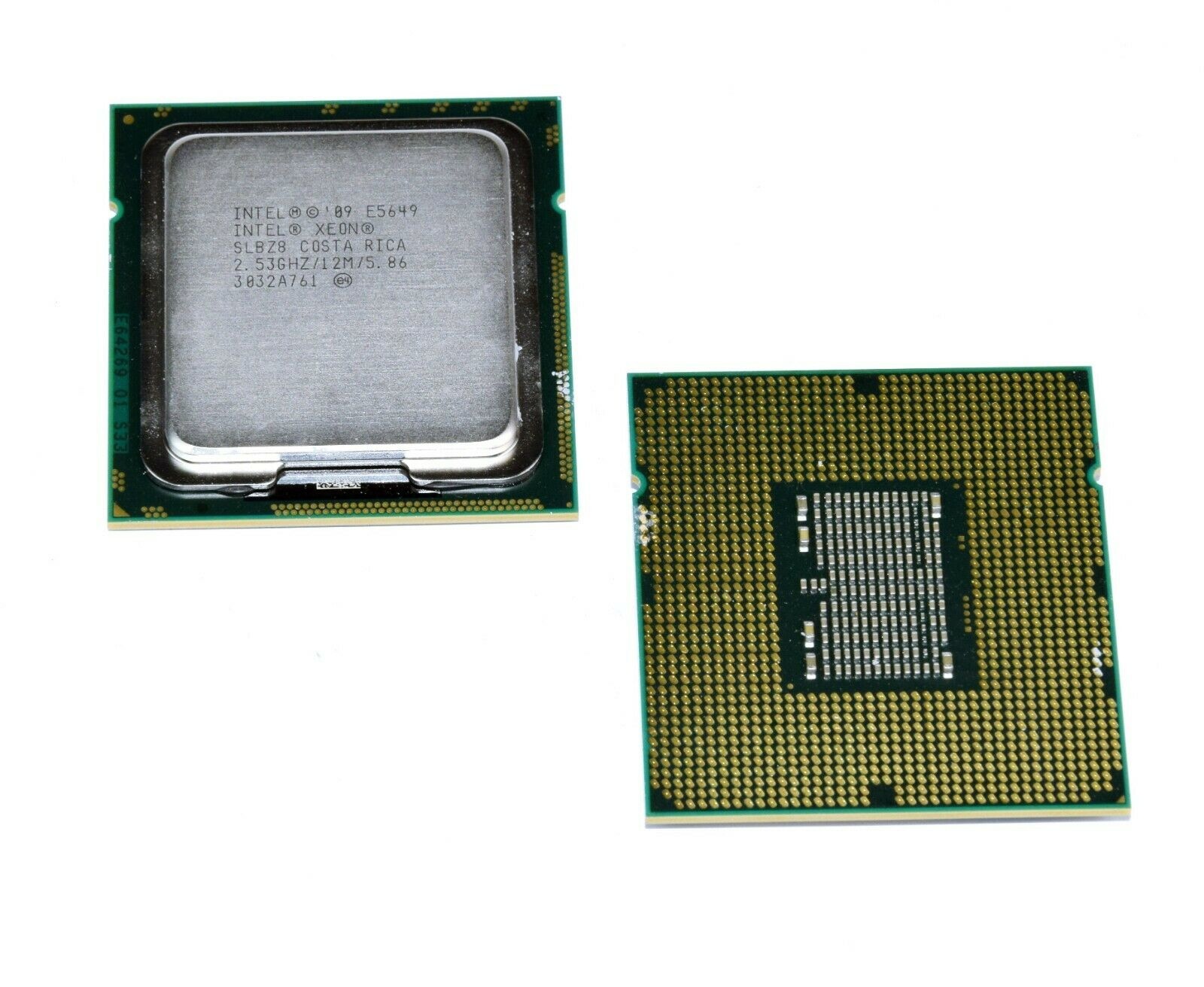 Intel Xeon E5649 Six Core CPU 6x 2.53GHz 12 MB SmartCache Socket 1366 ...