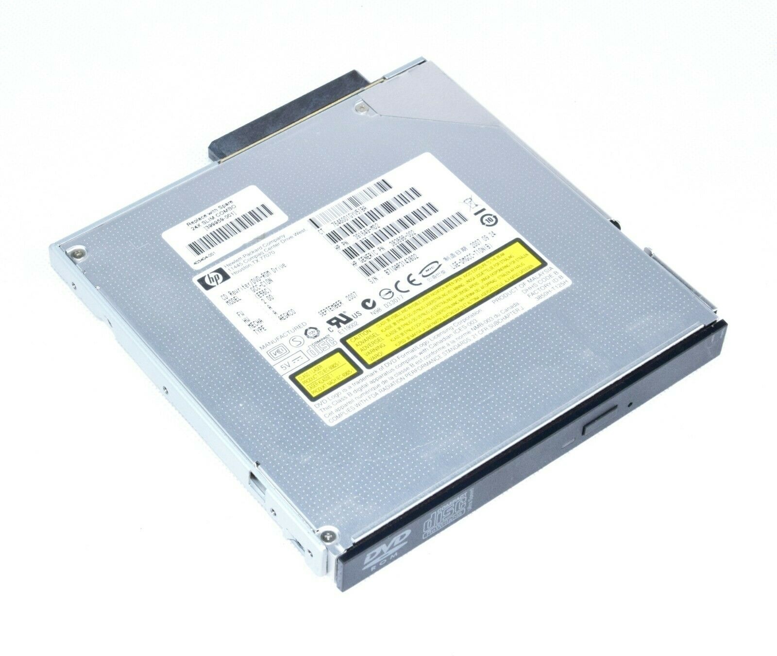 HP GCC-C10N SlimLine CD-RW/DVD-ROM IDE Drive 391649-001 383696-002 ...