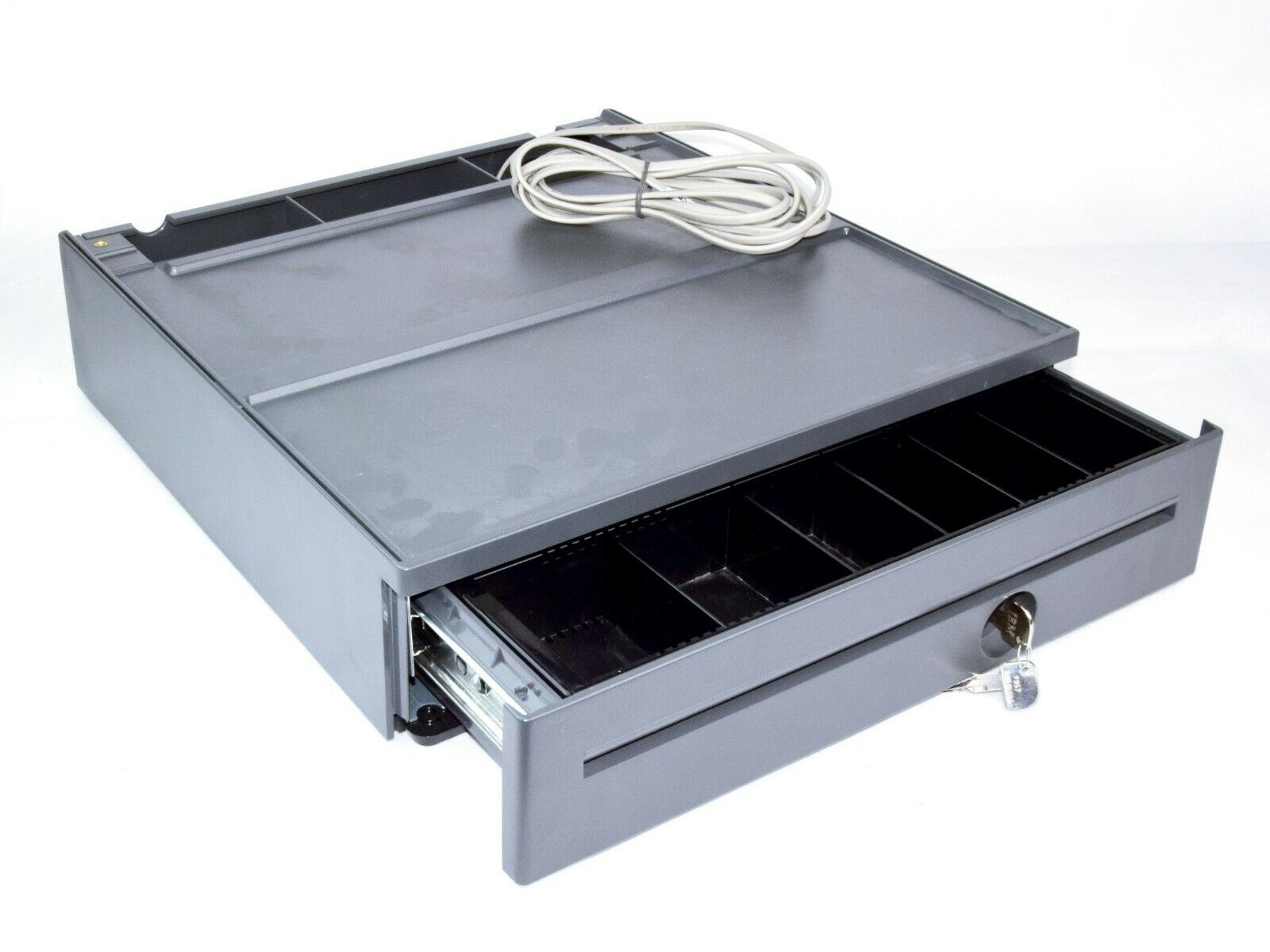IBM TOSHIBA Compact Cash Drawer POS Cash Drawer Iron Gray 80Y3232 ...
