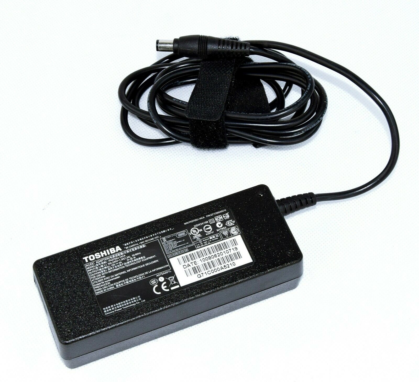 Toshiba PA3755E-1AC3 Power Supply 75 Watt AC / DC Adapter 15V 5A - BuyGreen