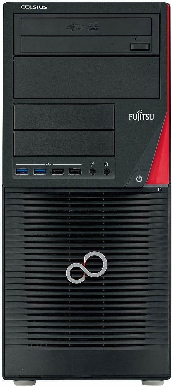 Fujitsu Celsius W530 Workstation Intel i7-4790 16GB Ram Quadro K2000 ...