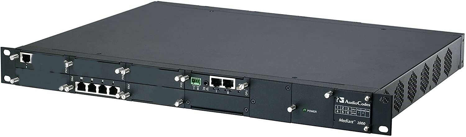 AUDIO CODE Mediant 1000 GTPM00114 TRUNK CPU Dual Power - BuyGreen