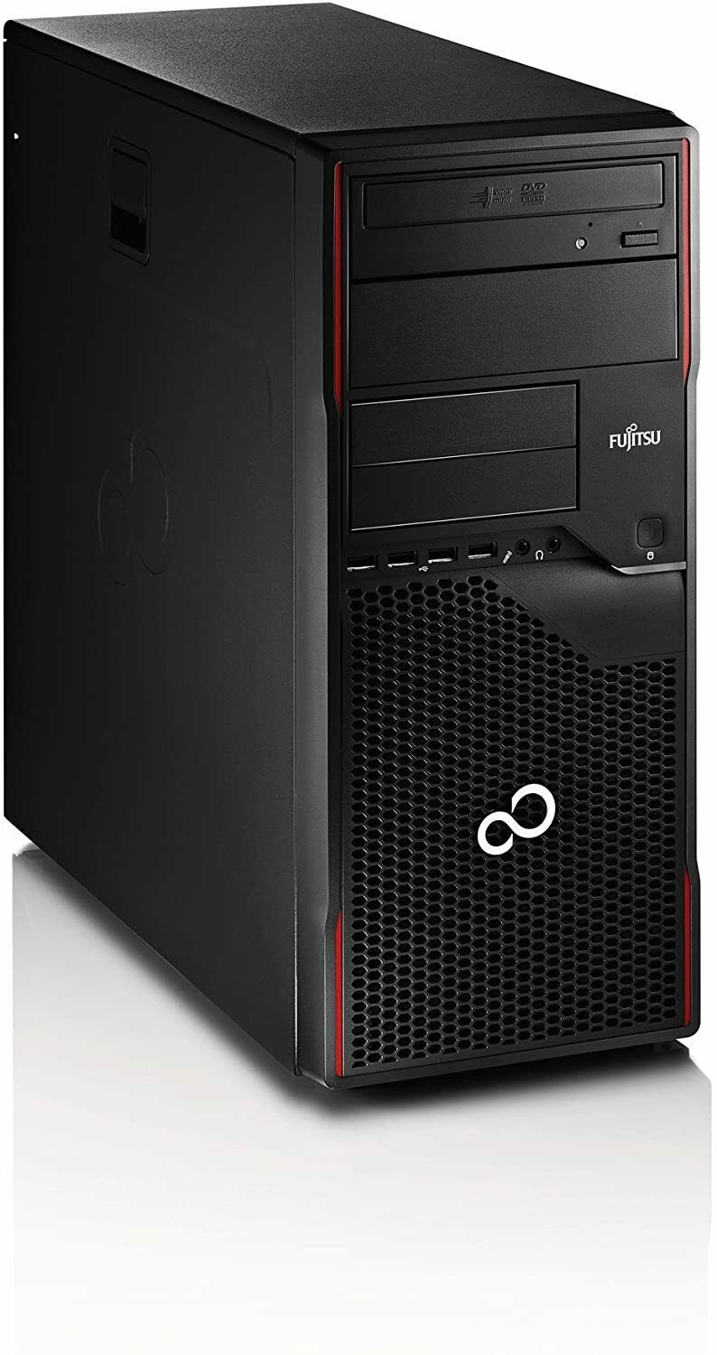 FUJITSU ESPRIMO P900 E85+ CPU i7-2600 RAM 4x4GB Grafikkarte SSD TOWER ...