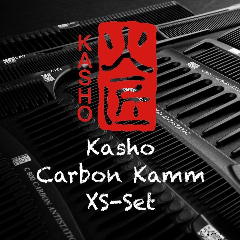 Kasho Carbon Kamm-Set 4er - Kasho-Shop.de