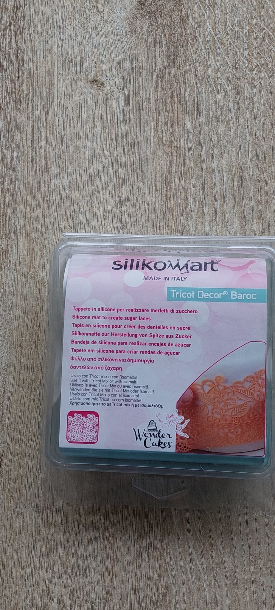 Siliconen mal tricot decor Baroc - Stampsandcards