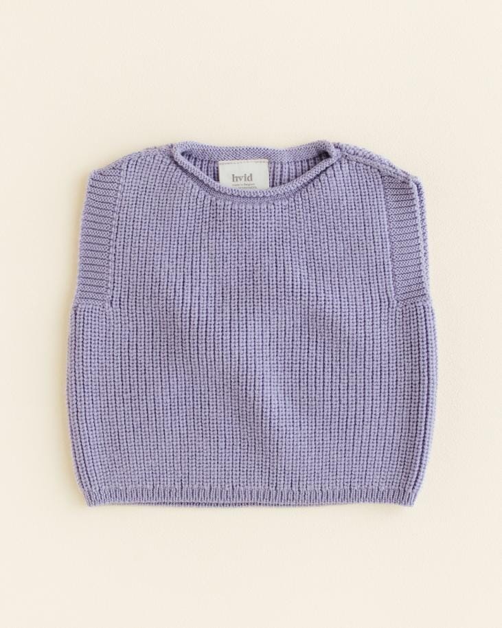 Hvid vest harvey lila - Wonder for kids