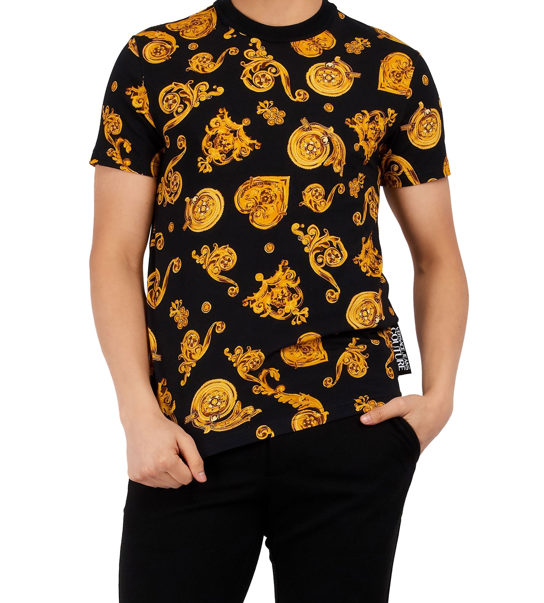 Versace Print Jennifer Lopez & Kendall Jenner Wear The Jungle Dress
