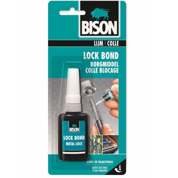 Bison Lock Bond Metal 10ml - Tape-Deal.com