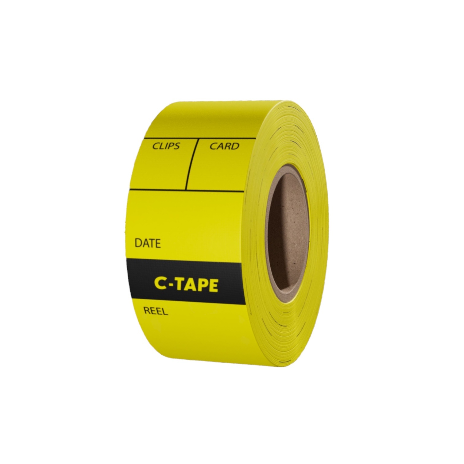 C-Tape Etiquettes caméra 25mm Jaune (approx.80pcs.) - Tape-Deal.com