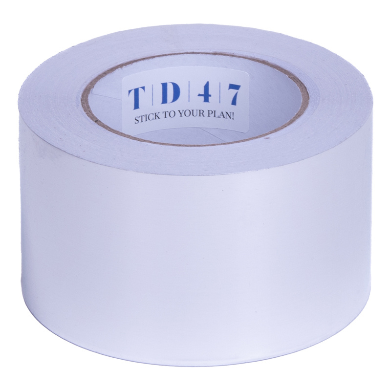 TD47 Aluminium Tape 75mm x 50m - Tape-Deal.com