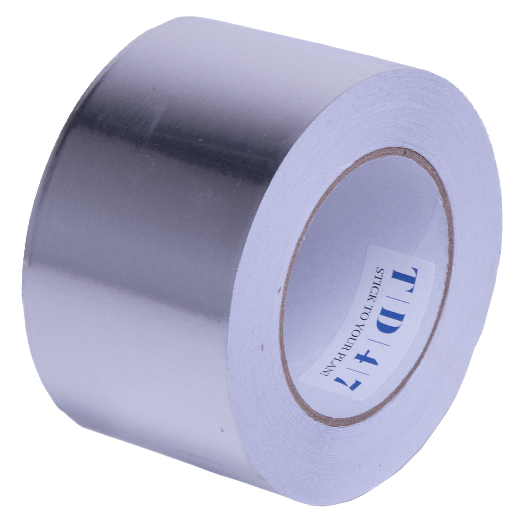 TD47 Aluminium Tape 75mm x 50m - Tape-Deal.com