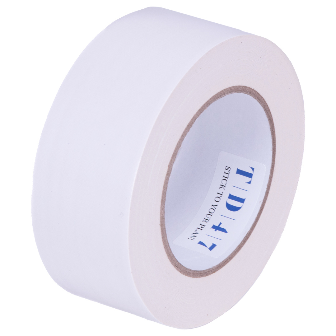 TD47 Gaffa tape 50mm x 25m White - Tape-Deal.com