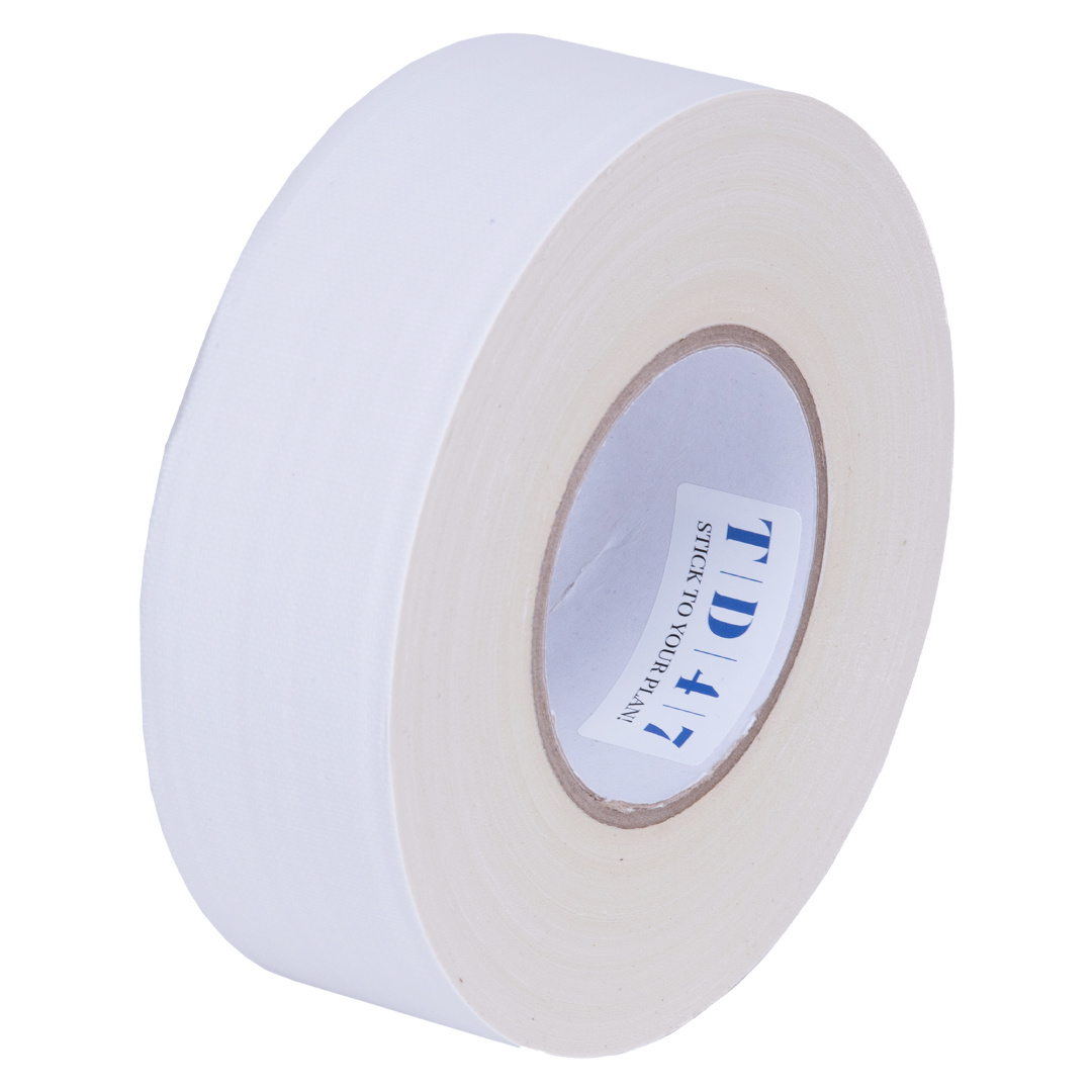 TD47 Gaffa Tape 50mm x 50m Matt White - Tape-Deal.com