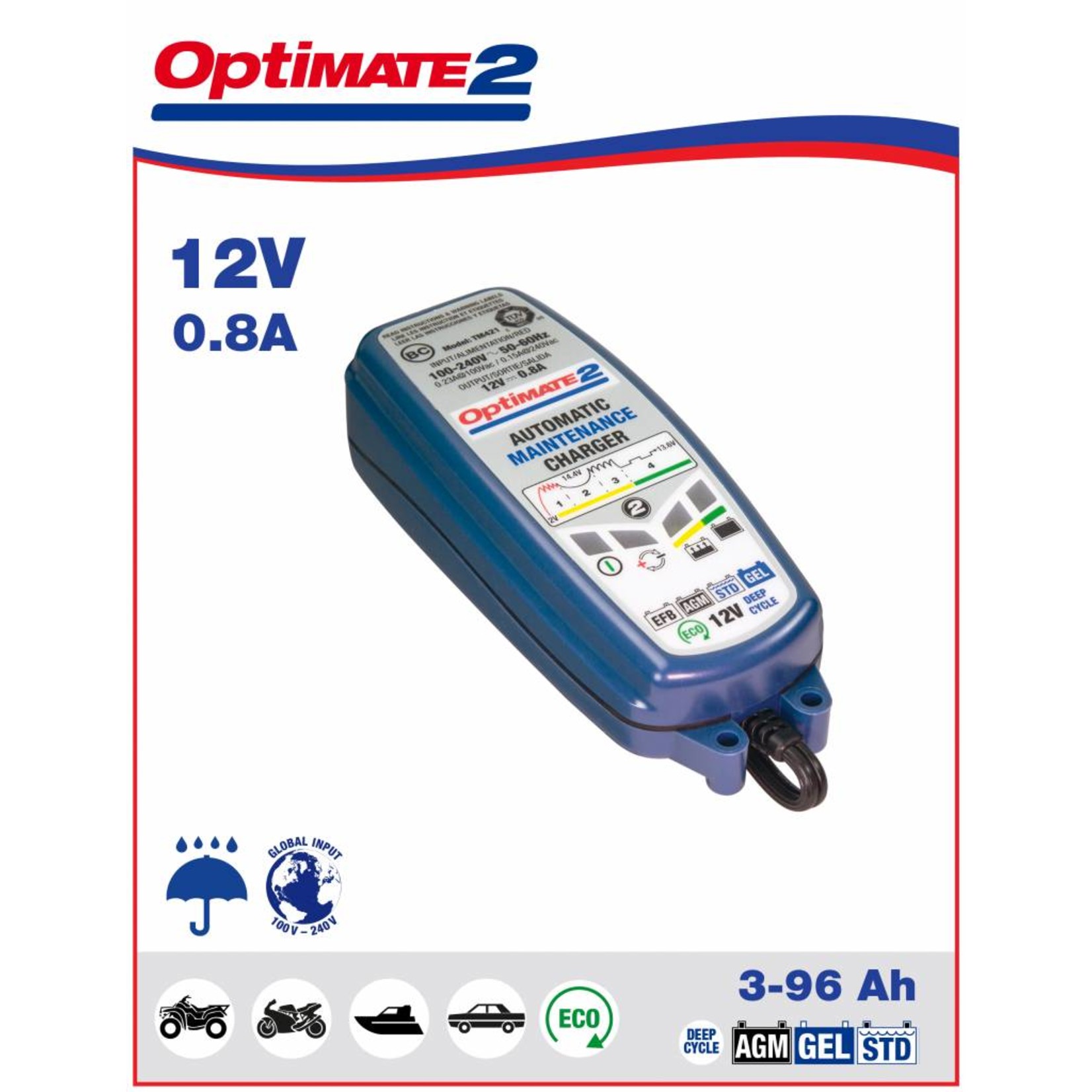 OptiMate 2 - Promo Orange