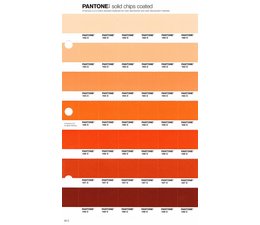 Pantone PMS Solid Chips vervangingspagina op coated papier 26C ...