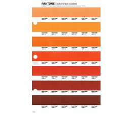Pantone PMS Solid Chips vervangingspagina op coated papier 27C ...