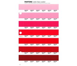 Pantone PMS Solid Chips vervangingspagina op coated papier 41C ...