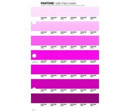 Pantone PMS Solid Chips vervangingspagina op coated papier 77C ...