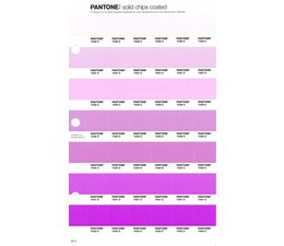 Pantone PMS Solid Chips vervangingspagina op coated papier 85C ...