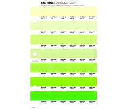 Pantone PMS Solid Chips vervangingspagina op coated papier 197C ...
